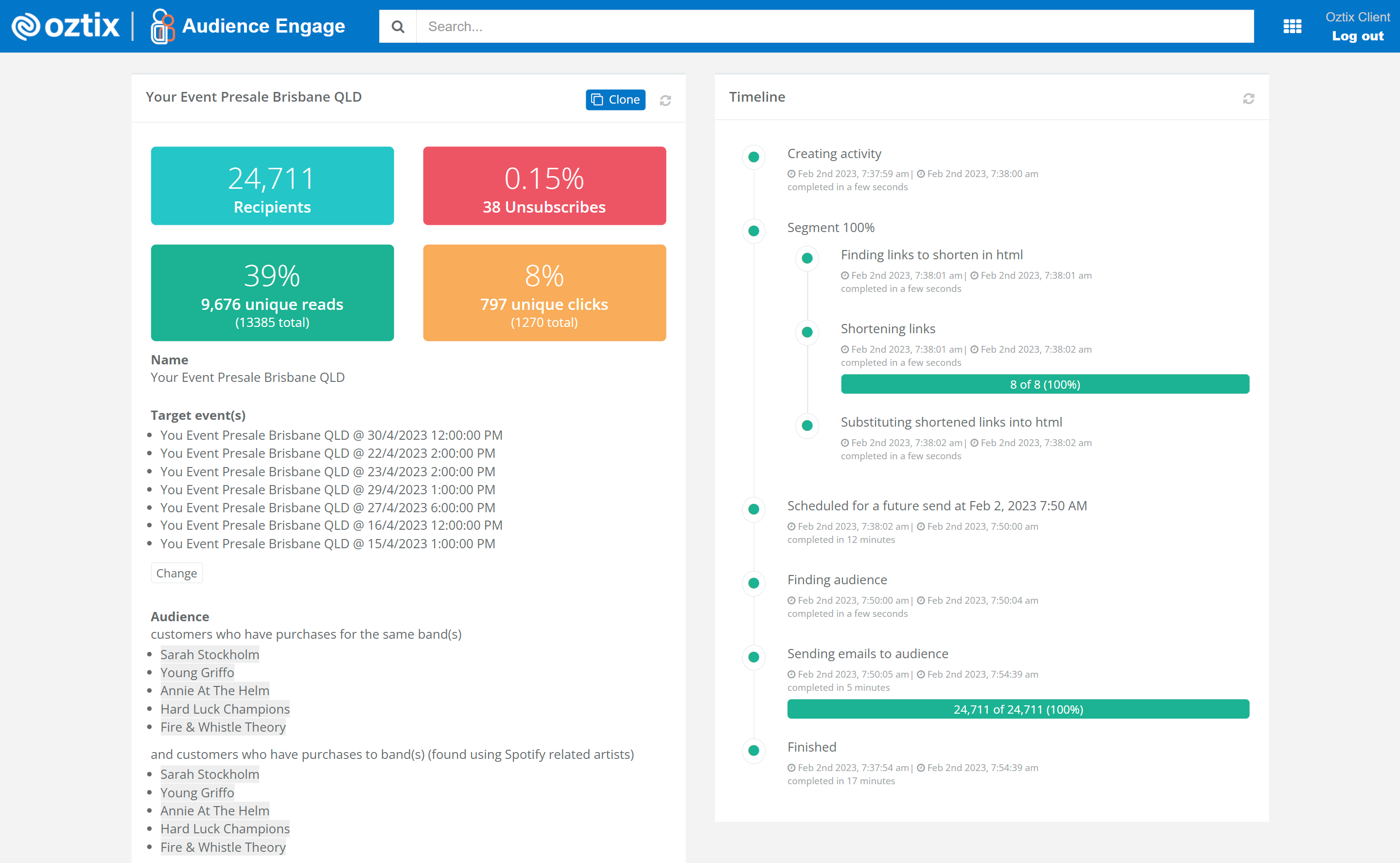 Localtix | Audience Engage